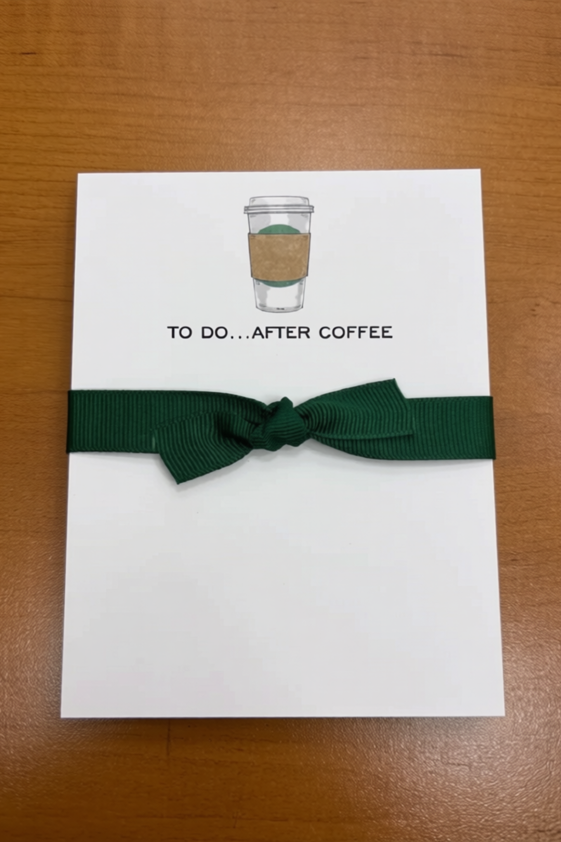 To Do After Coffee Notepad – Fun & Functional Desk Essential – Mixology