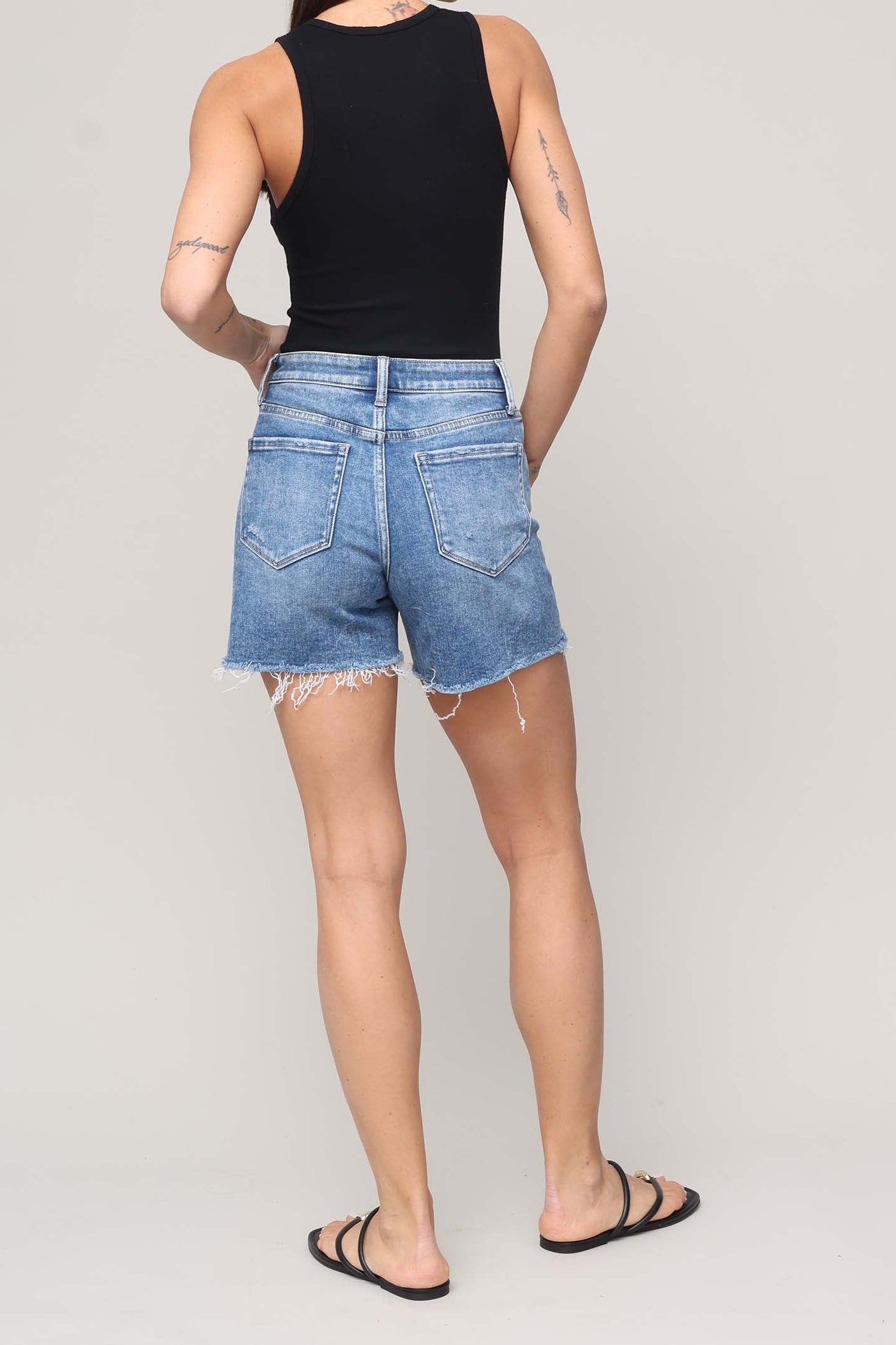 High Rise Boyfriend Shorts – Mixology