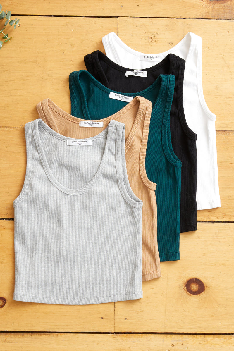 Blondie Structured Rib Tank – Mixology